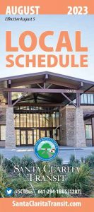 New Schedules – Effective August 5, 2023 - City of Santa Clarita Transit
