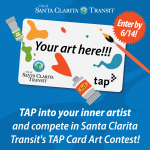 TAP Card Art Competition - City of Santa Clarita Transit